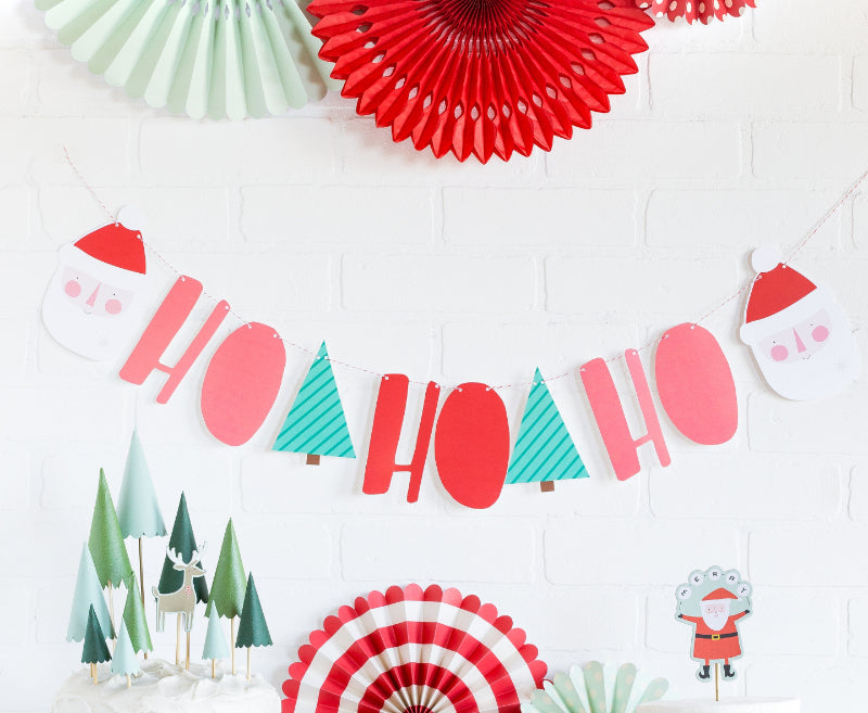 Ho Ho Ho Banner.