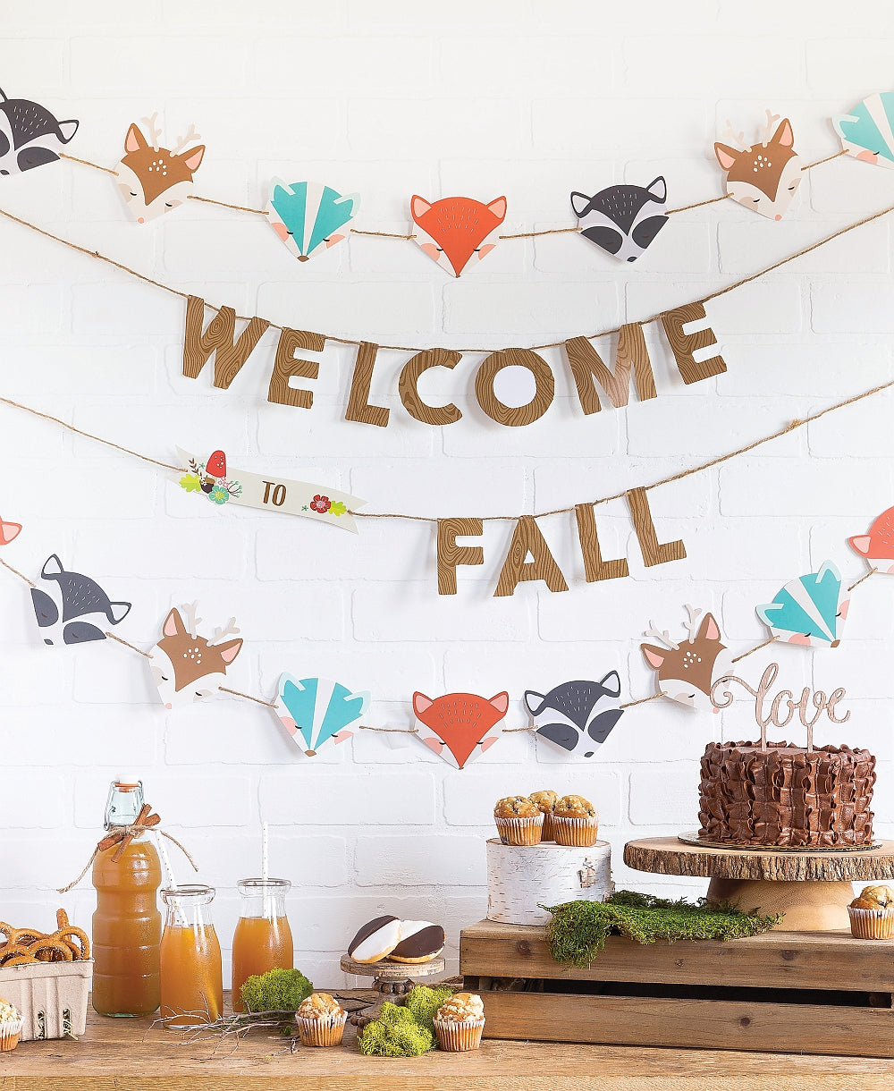 Welcome Fall Banner | My Mind's Eye Paper Goods