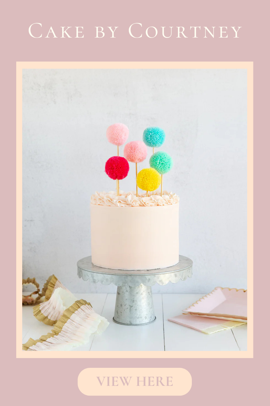 Cake by Courtney.
