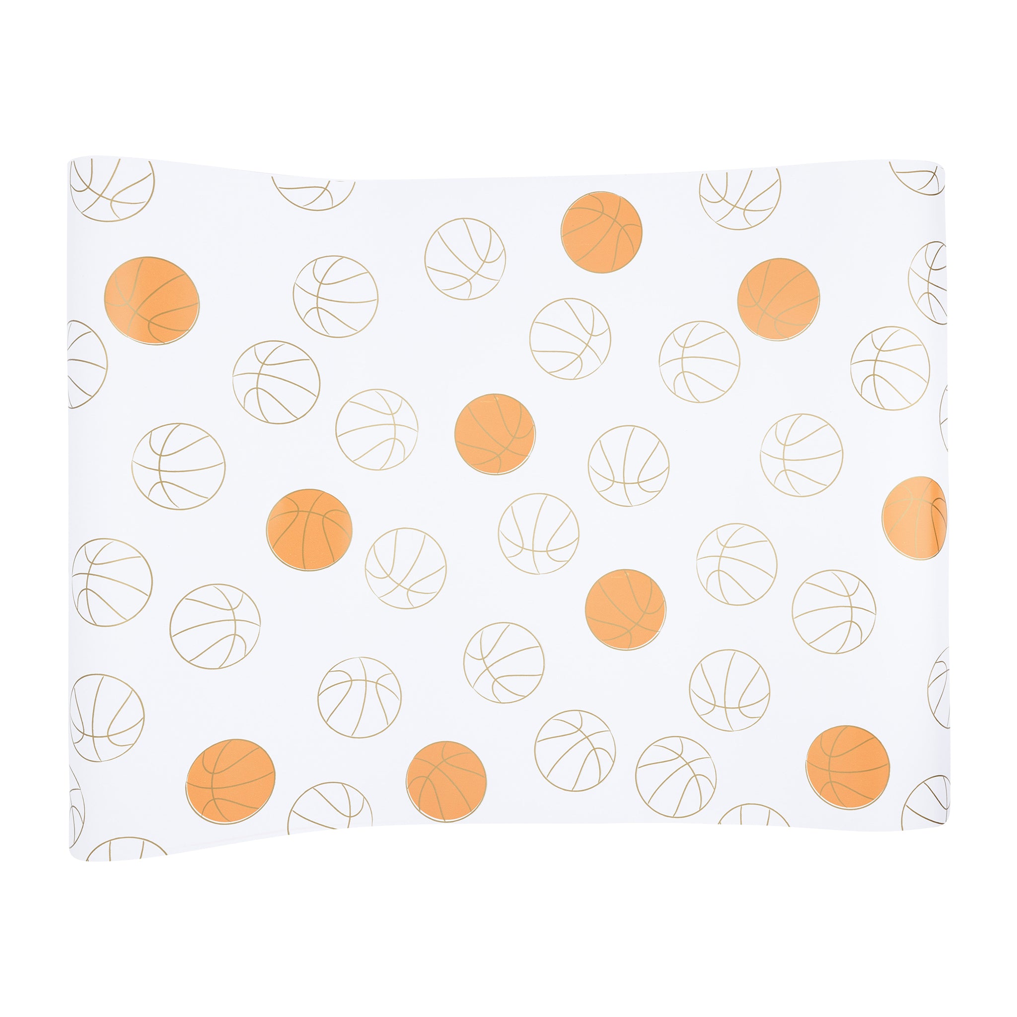 Basketball Paper Table Runner.