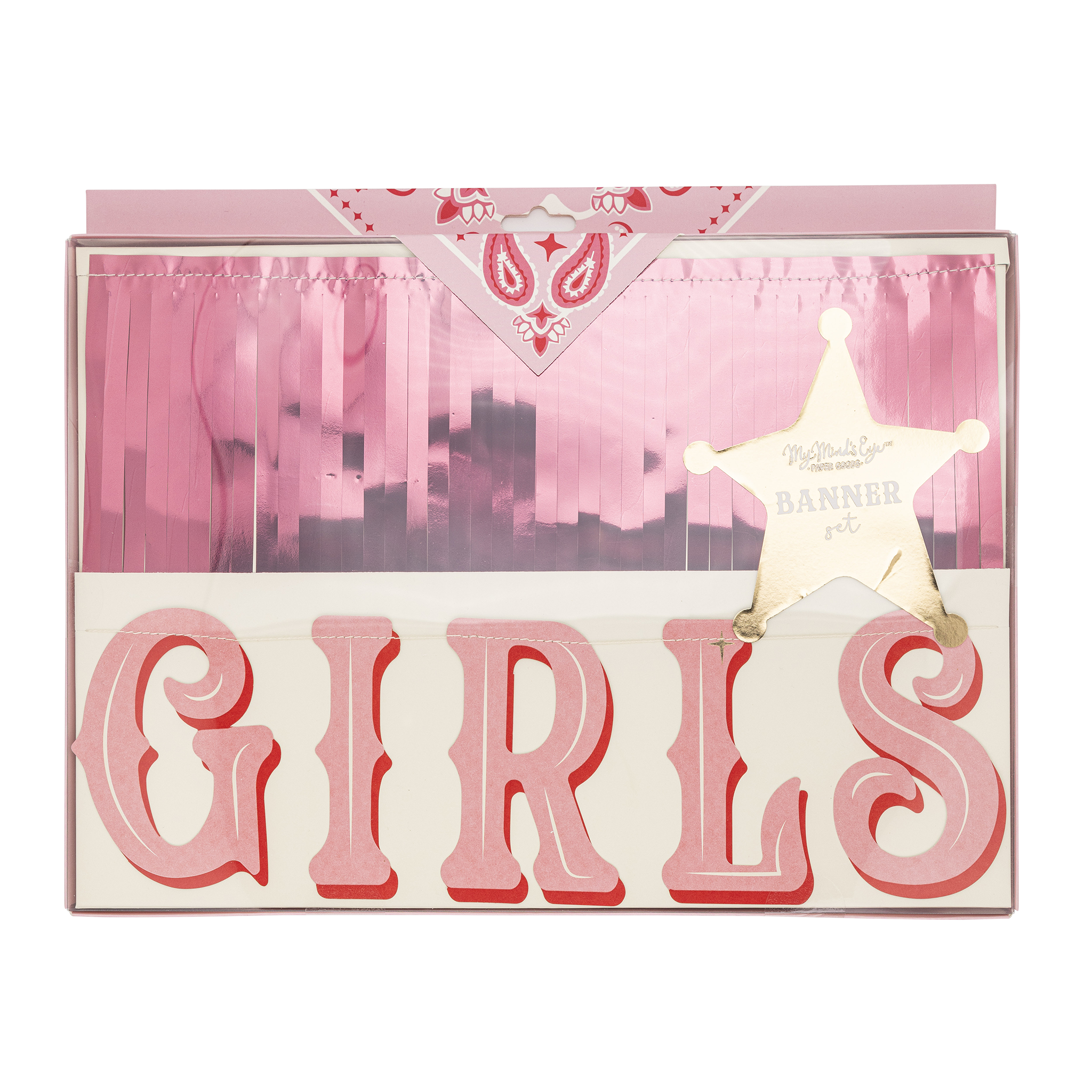 Let's Go Girls Banner Set.