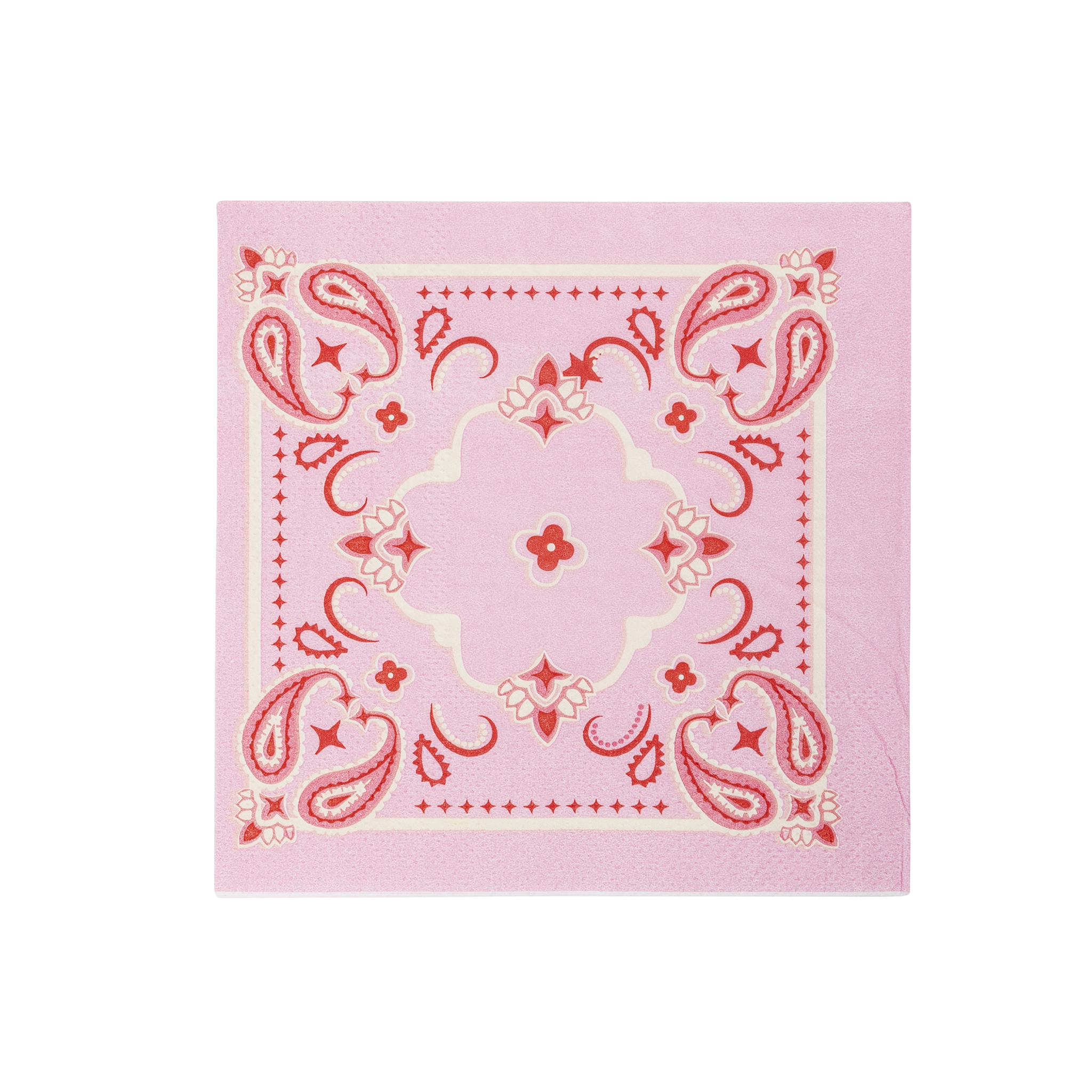 Bandana Paper Cocktail Napkin.