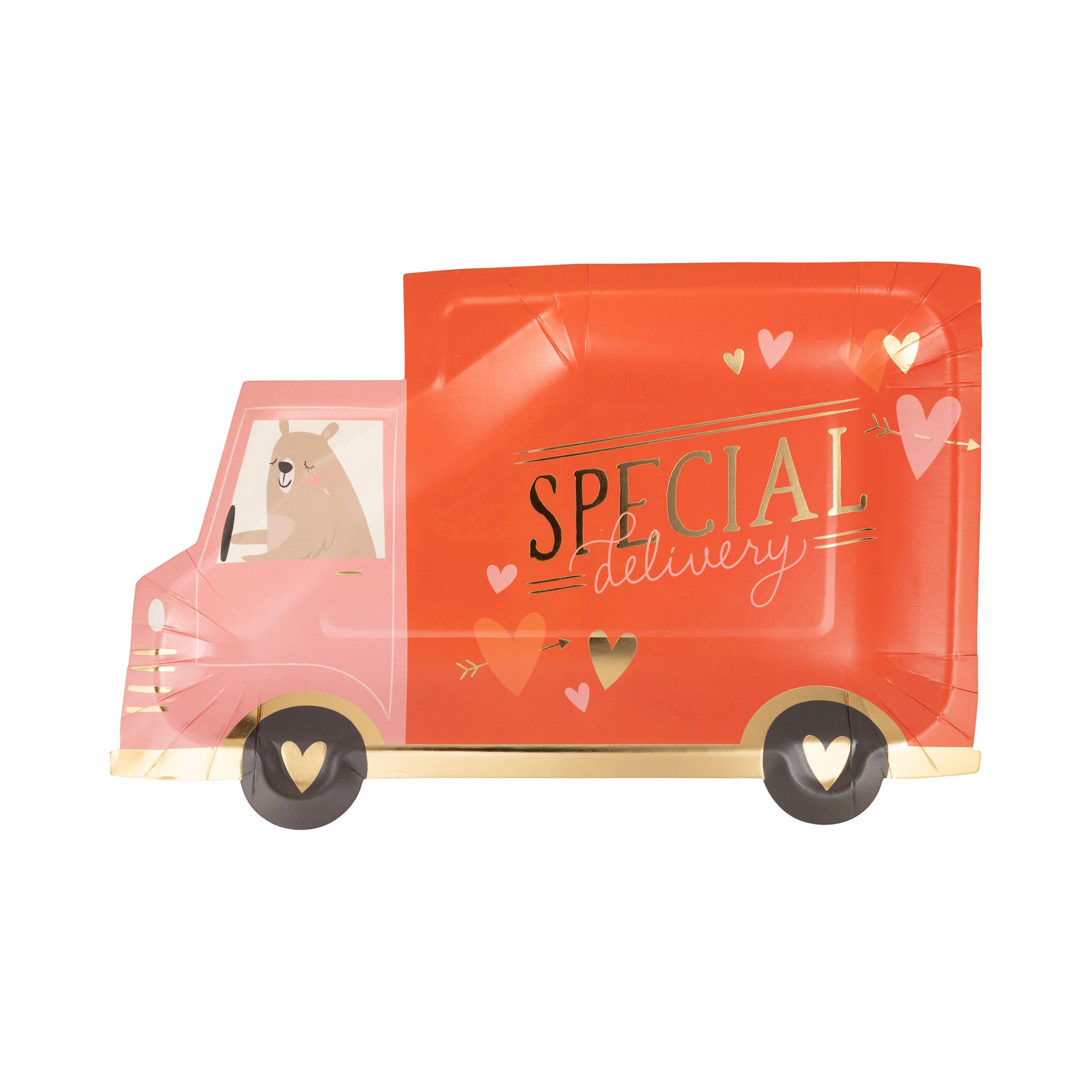 Special Delivery Truck Plate.