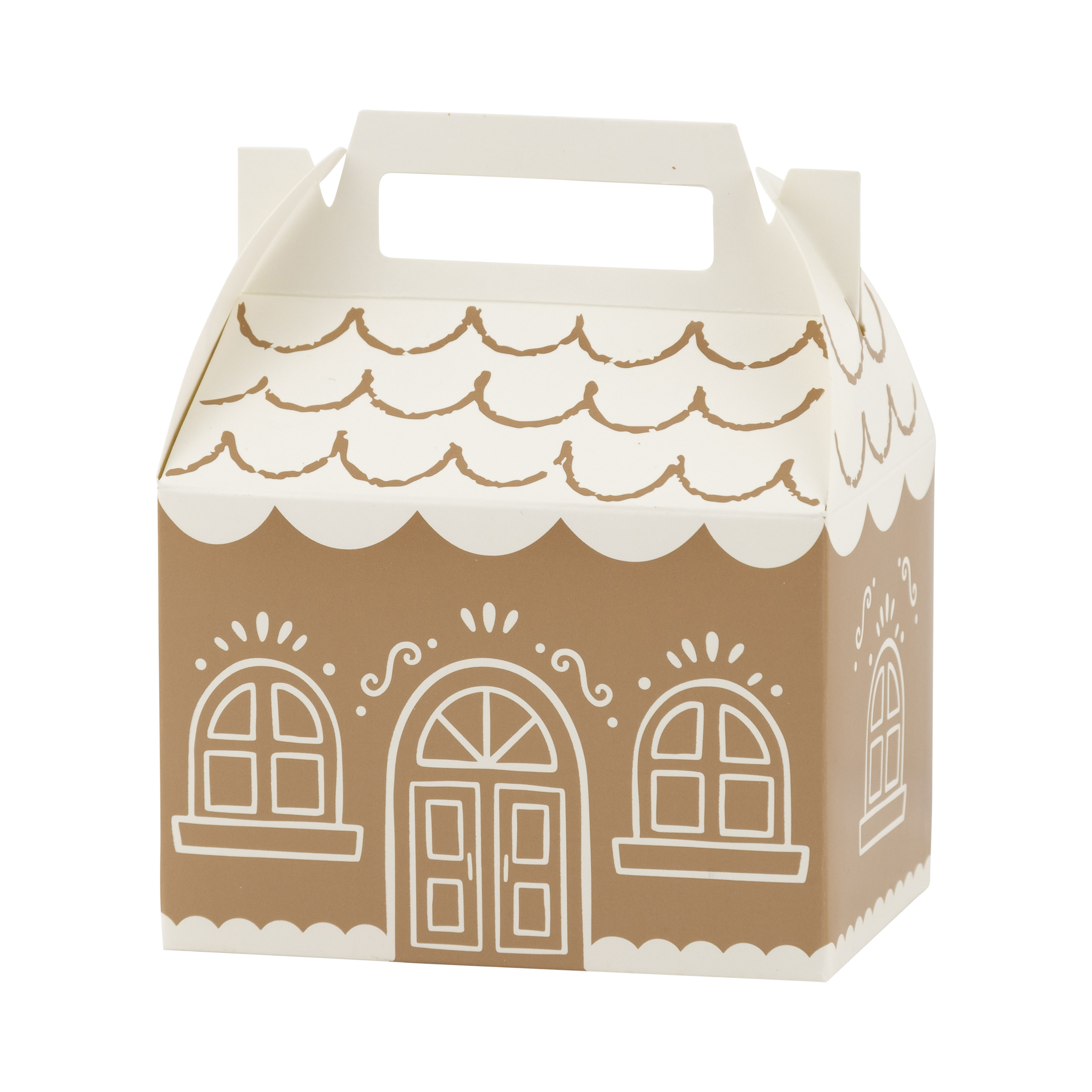 Gingerbread House Gable Treat Boxes.