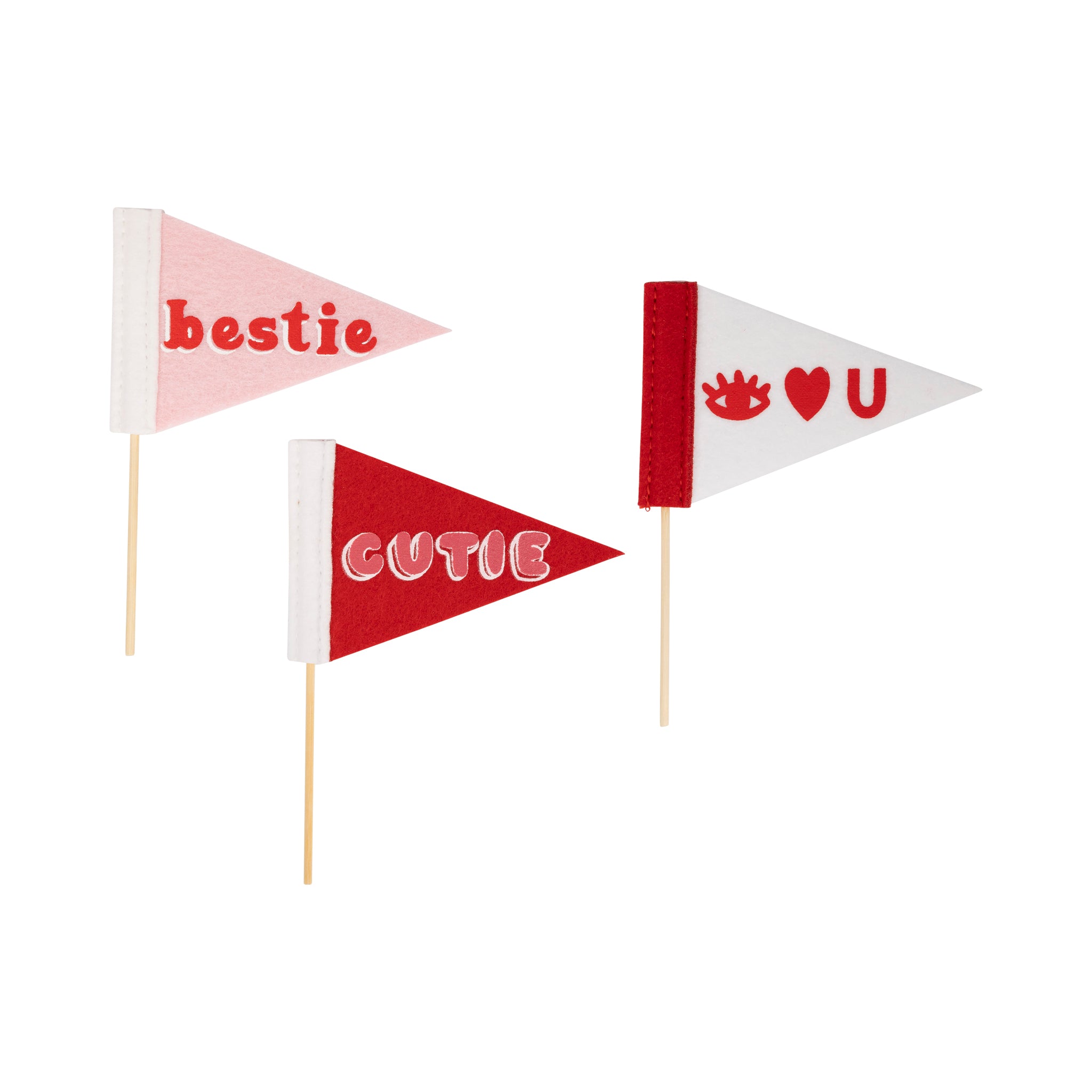 Mini Felt Pennants.