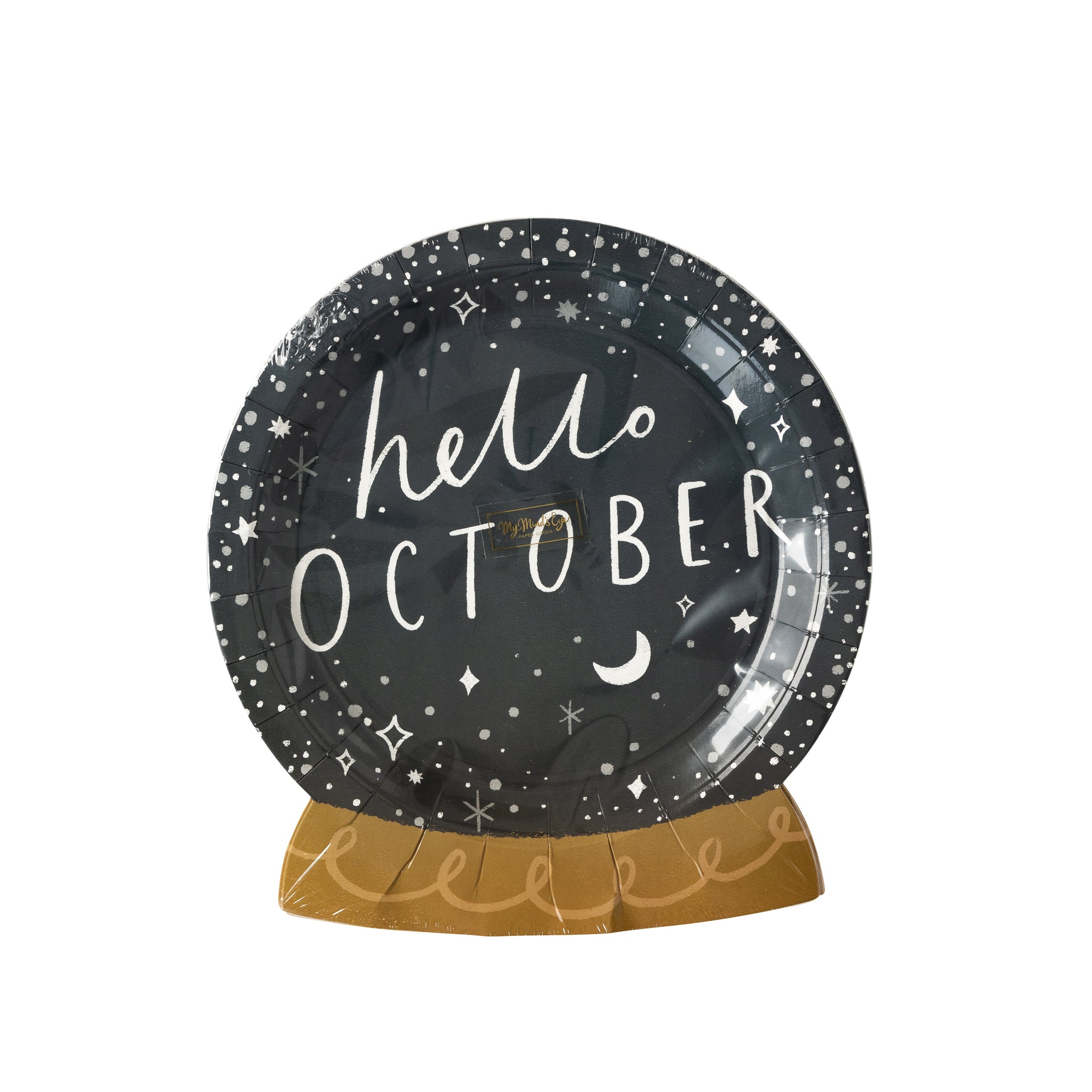 Mystical Crystal Ball Shaped Paper Plate – My Mind's Eye Paper Goods