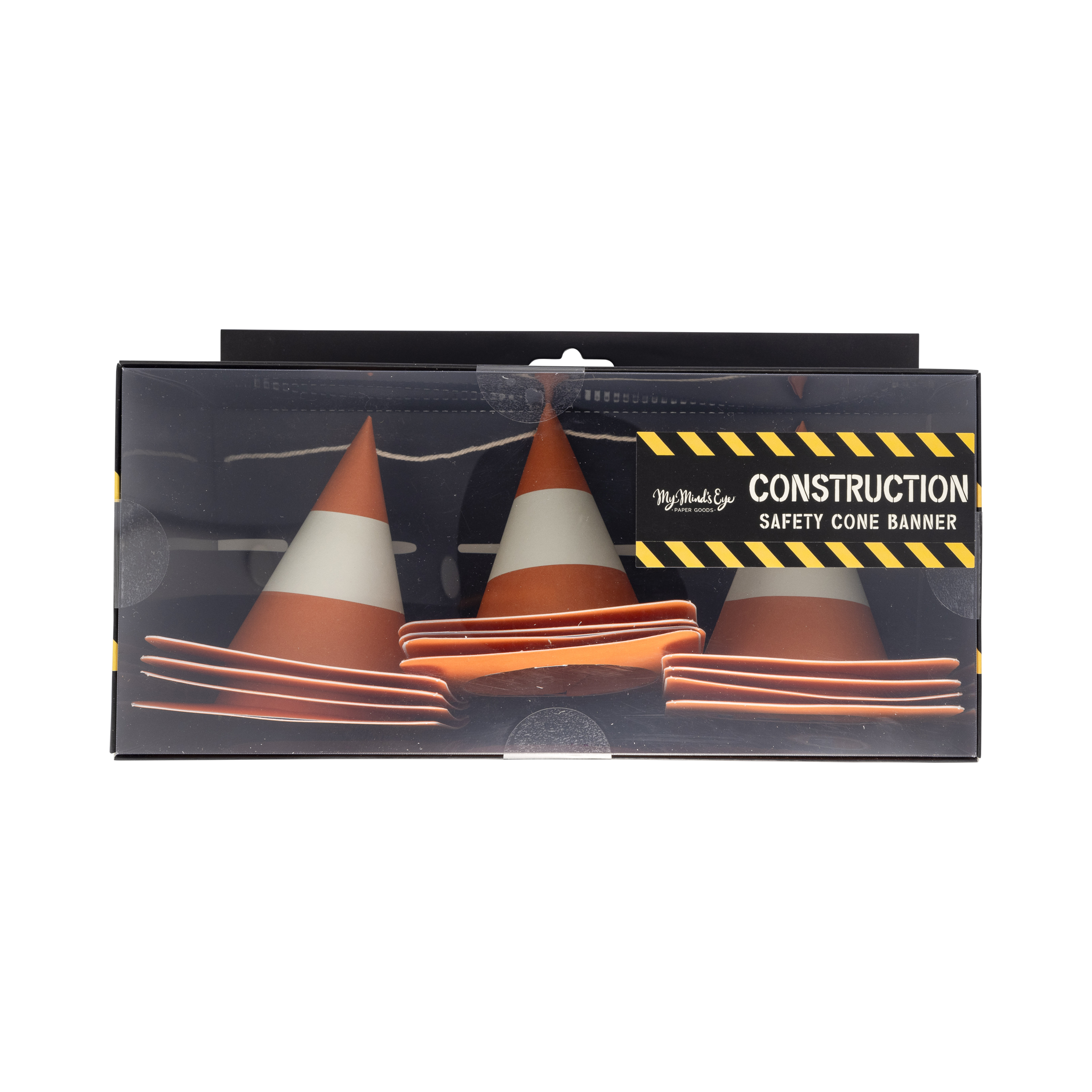 Construction Cone Banner | My Mind's Eye Paper Goods