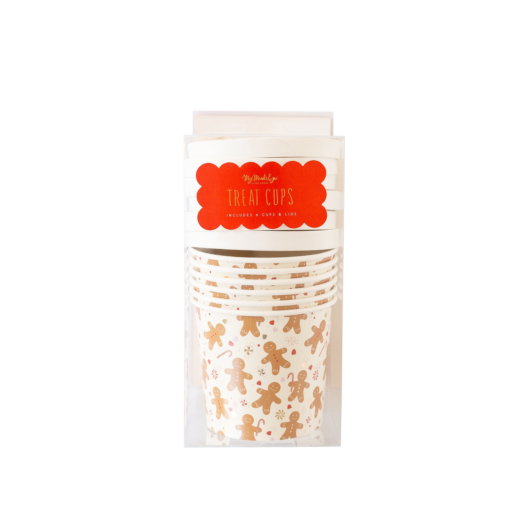 Ginger Candy Treat Cups (6 ct) | My Mind's Eye.