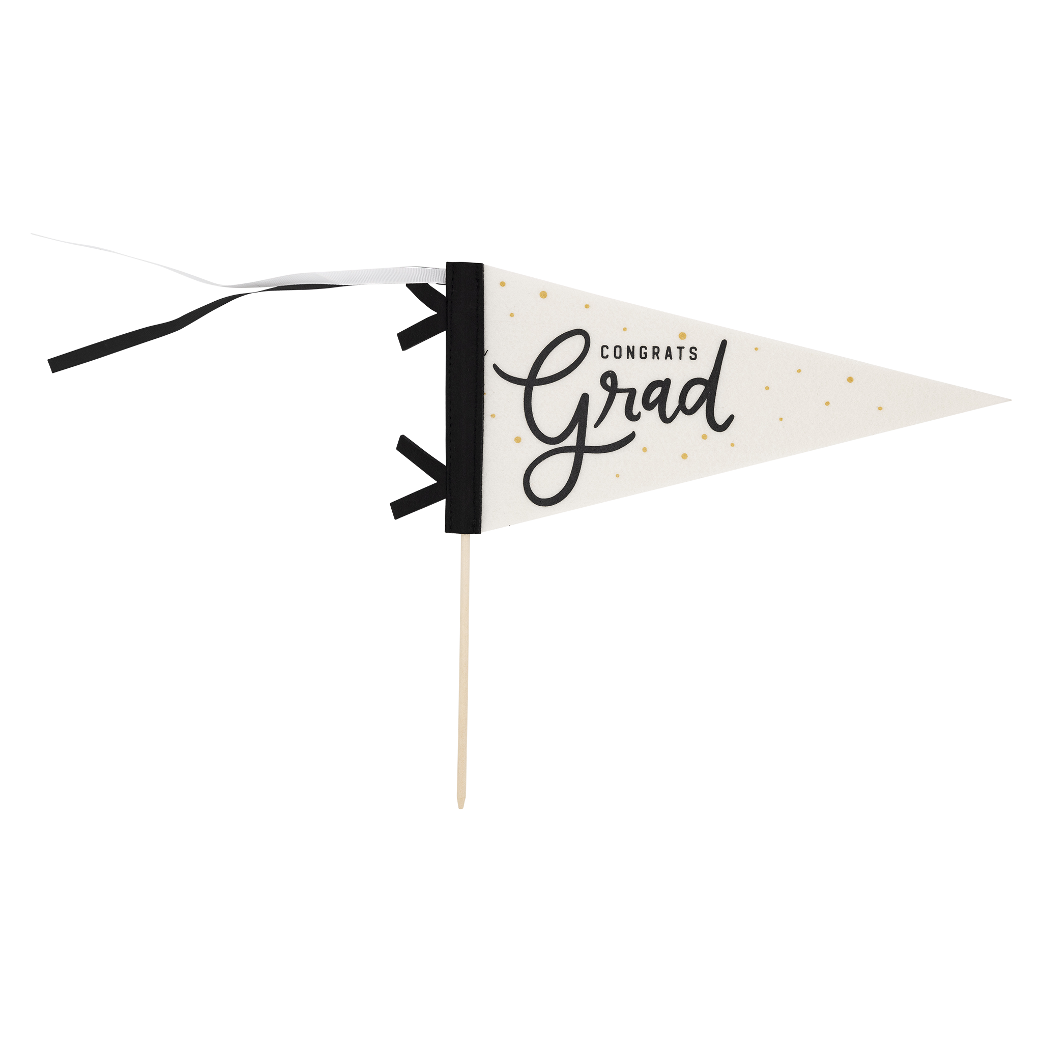 Congrats Grad Felt Pennant Banner.