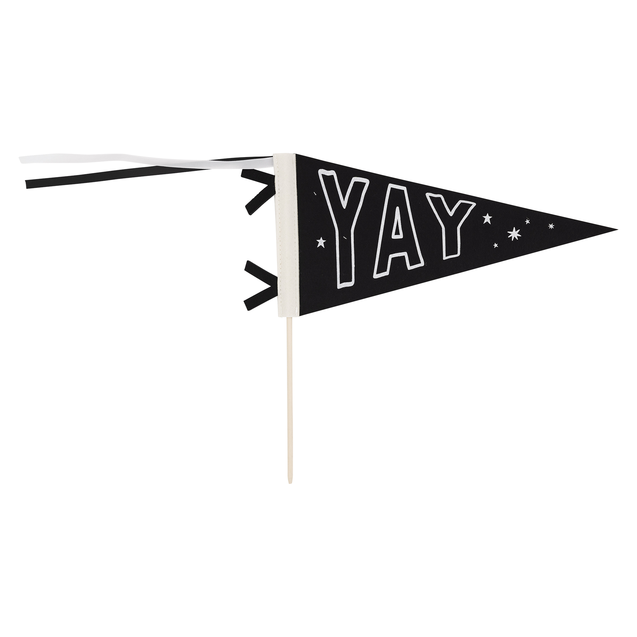 YAY Graduation Felt Pennant Banner.