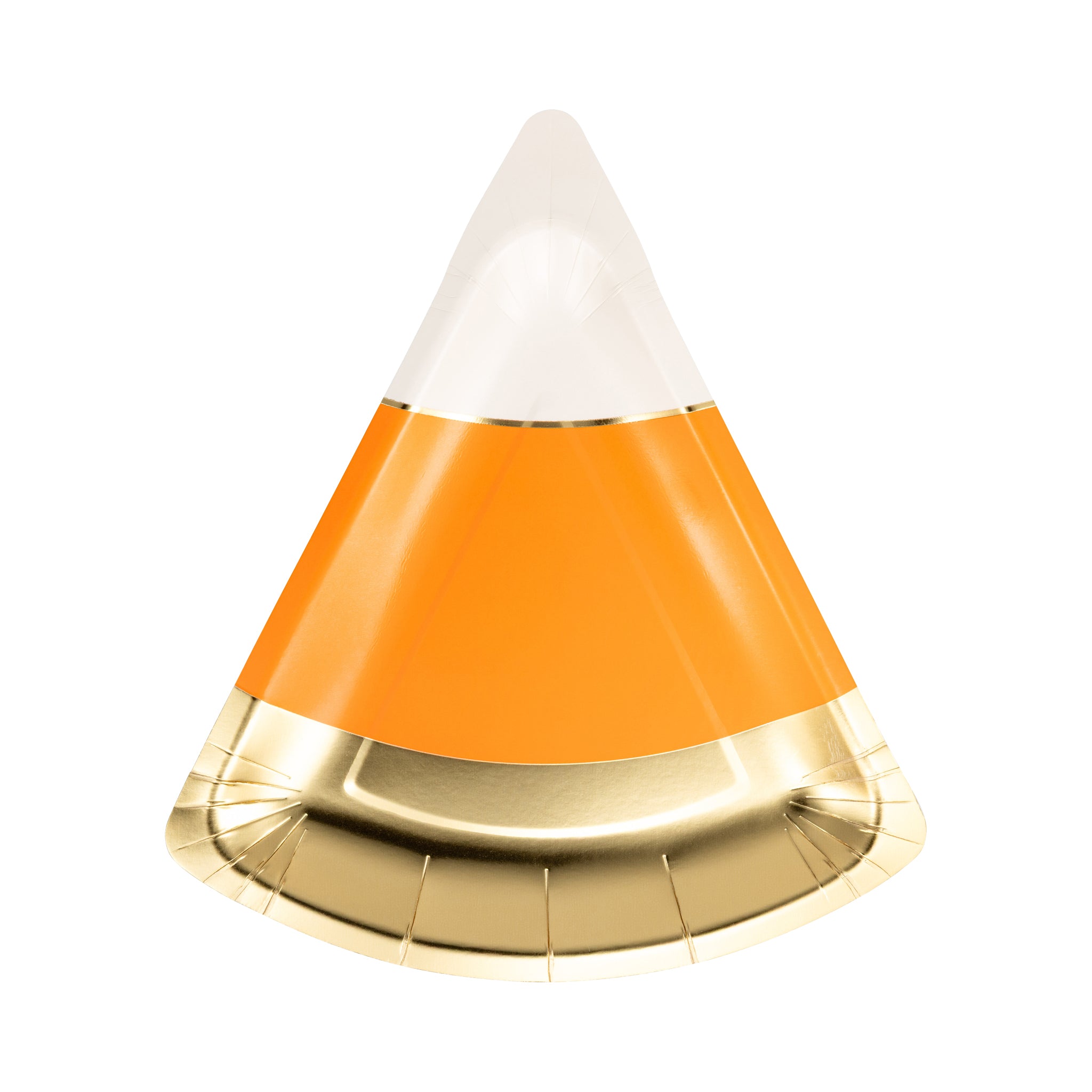Candy Corn Shaped Plate.