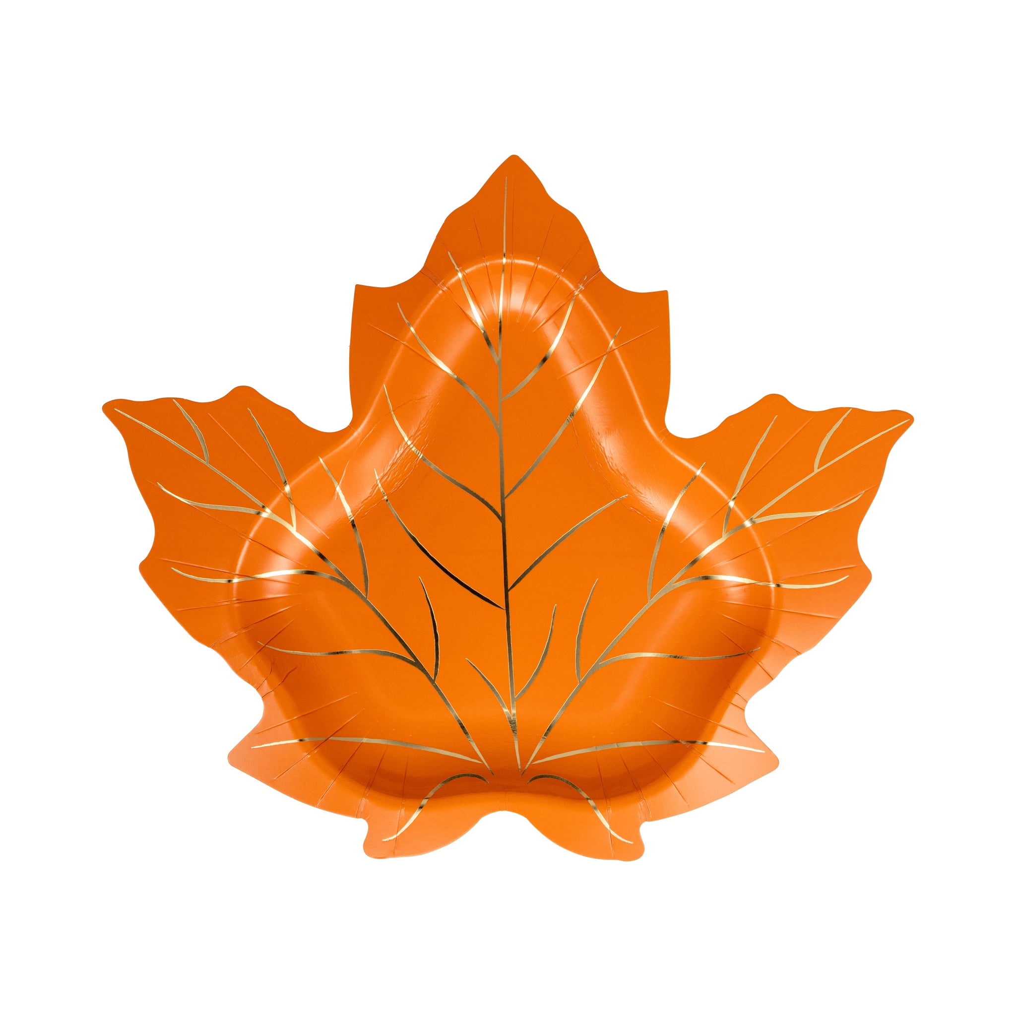 Maple Leaf Shaped Plate.