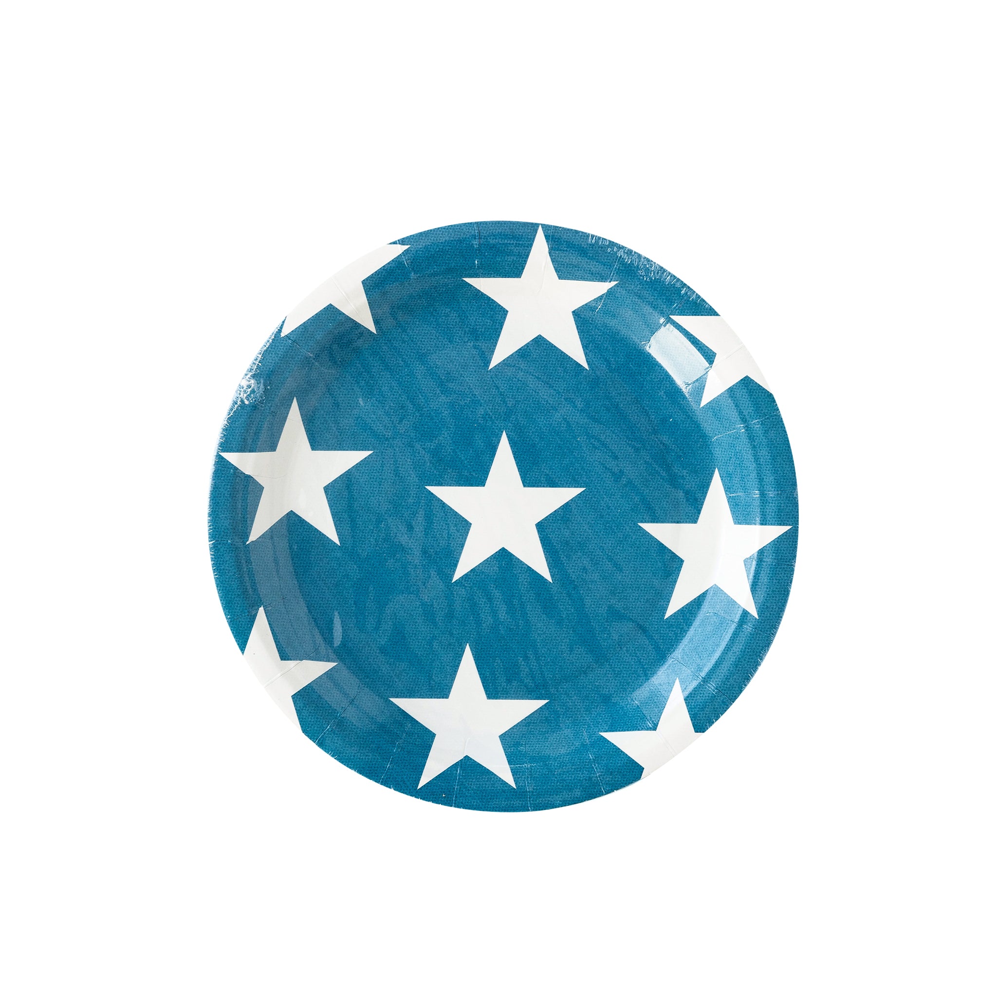 Hamptons Navy Star Paper Plate|My Mind's Eye.