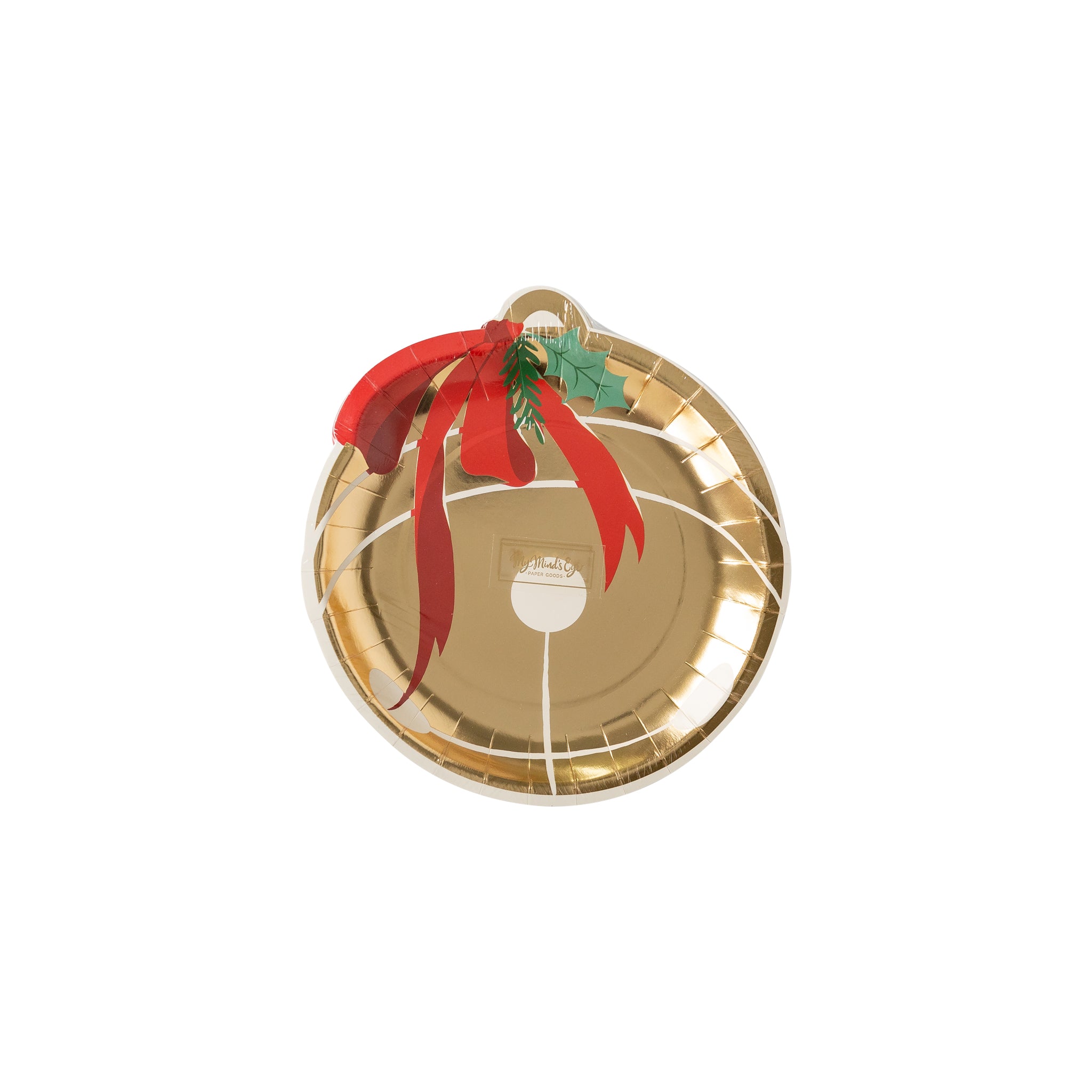 North Pole Express Bell Shaped Plate.