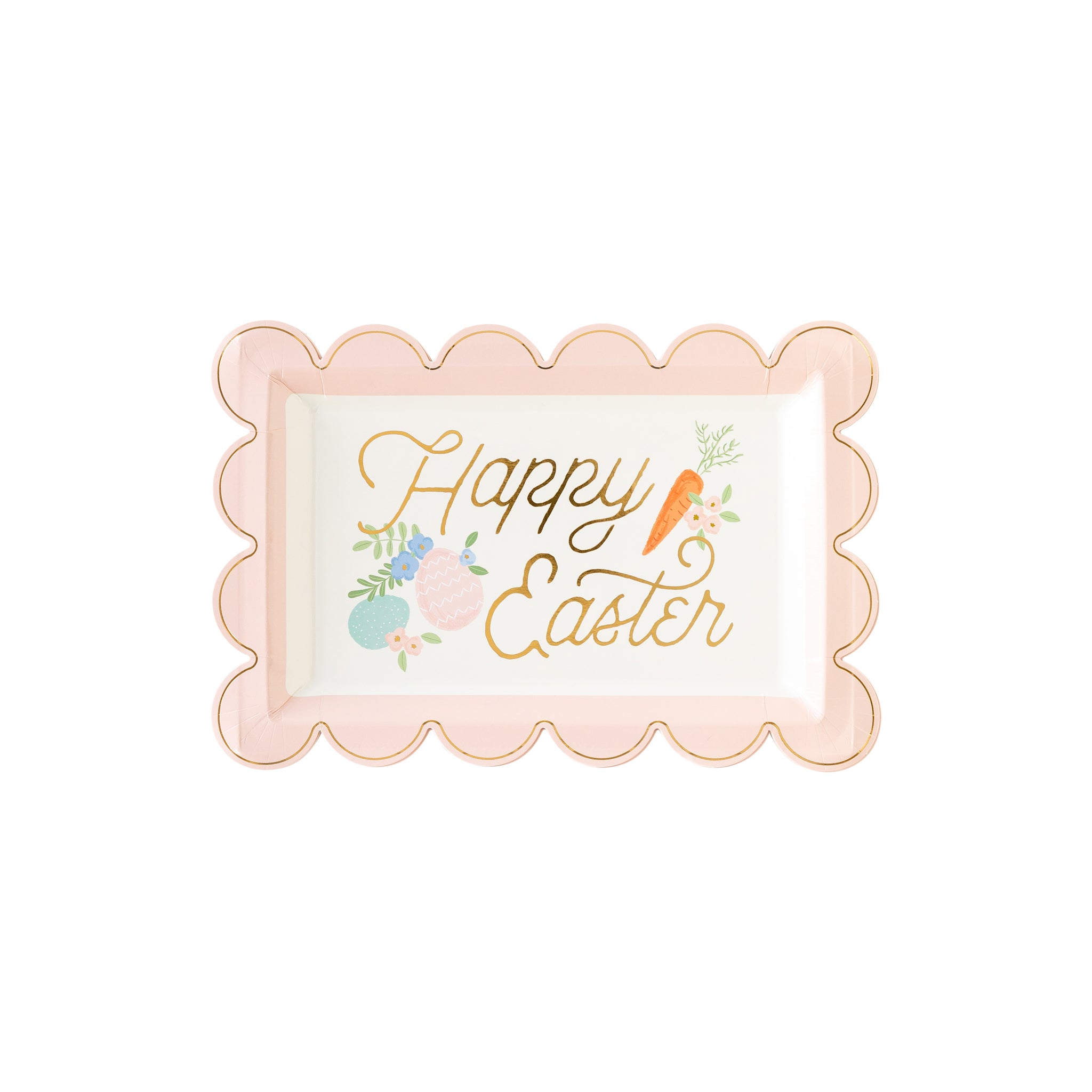 Easter Scallop Shaped Plate | My Mind's Eye.
